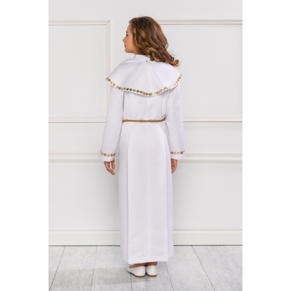 Aube robe communion fille